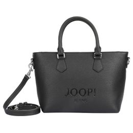 JOOP! JOOP JEANS Damen Henkeltasche "lettera 1.0 ketty handbag shz", schwarz, Lederimitat, Taschen, Shopper Umhängetasche Schultertasche Handtasche Damen