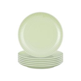Seltmann Weiden Brotteller "Brotteller Amina &oslash; 16,3 cm 6er Set", L:16,3cmseladon, Speiseteller