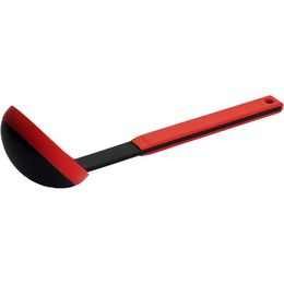 Woll Suppenkelle "Cook it", L: 32cm, rot, Kochl&ouml;ffel, aus hochwertigem Kunststoff und Silikon