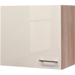 H&auml;ngeschrank Flex-Well, B:60cm H:54,8cm T:32cm, braun, Holzwerkstoff, K&uuml;che, Schr&auml;nke, "Nepal", (B x H x T) 60 x 54,8 x 32 cm