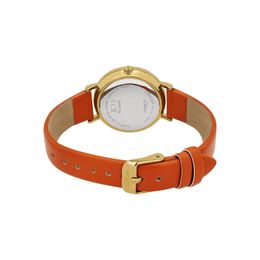s.Oliver Damen Quarzuhrorange, Armbanduhren, Armbanduhr, Damenuhr, analog