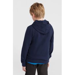 O`Neill O'NEILL Jungen Kapuzensweatshirt "O&rsquo;NEILL LOGO HOODIE", blau, Gr. 176, Sweatware, Obermaterial: 60% Baumwolle, 40% Polyester, Sweatshirts, mit