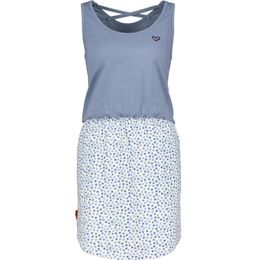 alife and kickin ALIFE & KICKIN Damen Jerseykleid "Damen RosalieAK", blau, Gr. M, 65% Baumwolle, 35% Polyester, Kleider