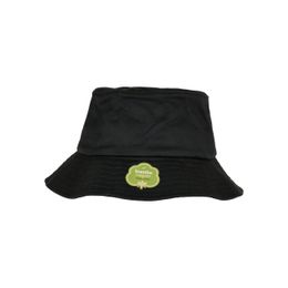 Flexfit Damen Trucker Cap "Flexfit Unisex Organic Cotton Bucket Hat"schwarz, unifarben, 98% Baumwolle (Bio), 2% Elasthan, Caps