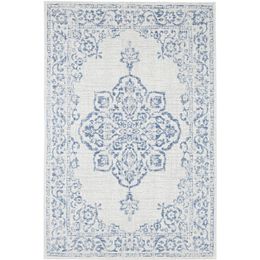 Hanse Home "Tilos" rechteckig 8 mm H&ouml;he In- & Outdoor, Kurzflor, Orientalisch, Vintage, Wohnzimmer, Garten