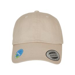 Flexfit Damen Flex Cap "Flexfit Unisex Ecowash Dad Cap"oak, unifarben, 100% Baumwolle, Caps