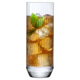M&auml;ser M&Auml;SER Longdrinkglas "BIG TOP, Gl&auml;ser-Set", &Oslash; 6,6cm x 17,5cm, 430ml, 6 Stk., transparent, Trinkgef&auml;&szlig;e, 6er Set