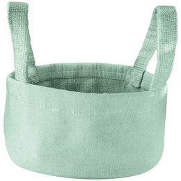 Allzweckkorb Kleine Wolke, B:19cm H:19cm T:19cm, gr&uuml;n, Baumwolle, Aufbewahrungsboxen