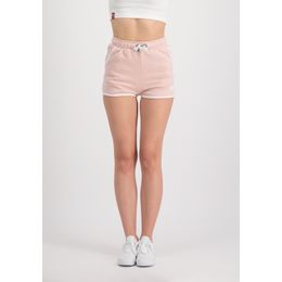 Damen Sweatshorts "Contrast Short SL Women", orange, Gr. XL, Alpha Industries, Obermaterial: 95% Baumwolle, 5% Elastan, Hosen