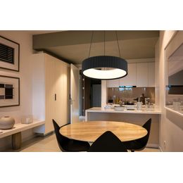 Globo LIGHTING H&auml;ngeleuchte "KEMP", &Oslash; 46cm H: 120cm, 1 Stk., schwarz, Wohnzimmer, Leuchten, H&auml;ngelampe Esszimmer-Leuchte Esstischleuchte Wohnzimmer