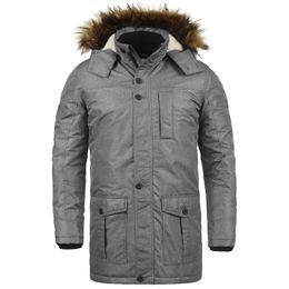 !Solid SOLID Herren Wintermantel "Winterjacke SDOctavus", grau, Gr. S, Obermaterial: 100% Polyester PES., Mäntel