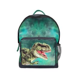 Depesche Jungen Rucksack "Rucksack Dino World 36 x 27 cm bunt", bunt, Polyester, Rucksäcke