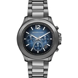 Michael Kors Herren Chronograph "SAGE", grau, Armbanduhren, Quarzuhr, Armbanduhr, Herrenuhr, Edelstahlarmband, analog, Tag