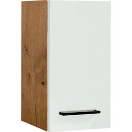 H&auml;ngeschrank Flex-Well, B:30cm H:54,8cm T:32cm, beige, Holzwerkstoff, K&uuml;che, Schr&auml;nke, "Vintea", (B x H x T) 30 x 54,8 x 32 cm, mit Metallgriffen