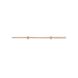 Elli Damen Kette ohne Anh&auml;nger "Choker Kugelkette Basic Trend 925 Silber", 36, ohne Stein, Silber 925 (Sterlingsilber), L: 36, rosa, Silber 925