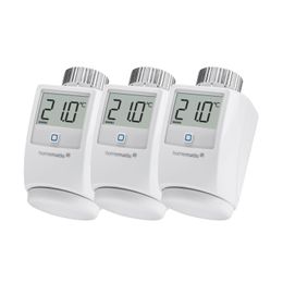 homematic IP Heizkörperthermostat "Heizkörperthermostat 3er Set", B:31cm H:12cm T:37cm, weiß, Heizkörperthermostate