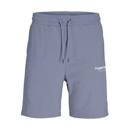 Jack & Jones Jungen Sweatshorts "JPSTVESTERBRO SWEAT SHORTS GMS SN JNR", lila, Gr. 128, JACK & JONES JUNIOR, unifarben, Web, Obermaterial: 70% Baumwolle, 30%