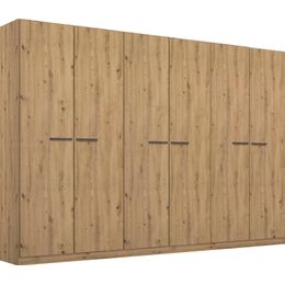 Drehtürenschrank Rauch, B:271cm H:229cm T:54cm, braun, Holzwerkstoff, Schränke, "Kleiderschrank Schrank Garderobe TOPSELLER OTELI inkl.