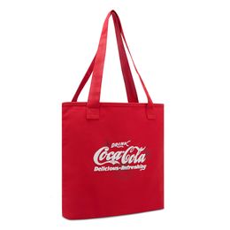 Converse Herren Shopper "CAU Converse X COCA COLA TOTE"rot, wei&szlig;, Obermaterial: 80% Baumwolle, 20% Polyester, Taschen, f&uuml;r Kinder