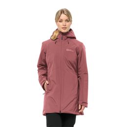 Jack Wolfskin Damen Funktionsmantel "HEIDELSTEIN INS JKT W", rot, Gr. XXL, Obermaterial: 100% Polyester, M&auml;ntel, W&auml;rmend, winddicht, &Uuml;bergangsjacke