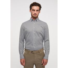 Eterna Herren Langarmhemd "SLIM FIT", gr&uuml;n, Gr. 39, Twill, 100% cotton, Hemden