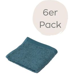 WEWO-Fashion Seiftuch WEWO FASHION, B:30cm L:30cm, blau, Baumwolle, Waschlappen, "9517S", saugstark