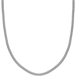 Skagen Damen Kette ohne Anhänger "Schmuck Geschenk Edelstahl Halskette Tov Mesh", Edelstahl, L: 56 B: 3,3mm, silber, Edelstahl, B:3,3mm, Halsketten