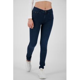 alife and kickin ALIFE & KICKIN Damen Jeansjeggings "Damen ChelseaAK A", blau, Gr. XS, 86% Baumwolle, 8% Polyester, 6% Elasthan, Jeans