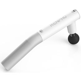 RENPHO Massagepistole "Renpho Extend Massage Gun C004", weiß, Kunststoff, B:9,5cm H:4,6cm T:35,8cm, Massagegeräte, Inkl.Verlängerungsgriff für schwer