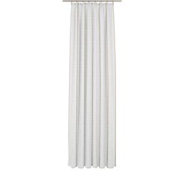 Gardine WIRTH, B:650cm H:160cm, braun, Polyester, Wohnzimmer, Gardinen, "Chlo&eacute;", Fertig-Store mit FB 1:3 nach Ma&szlig;