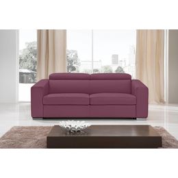 Schlafsofa Egoitaliano, B:226cm H:97cm T:103cm, lila, Wohnzimmer, Sofas, "Cabiria, Design und super Sitz- und Liegekomfort", Sofa inkl.