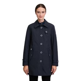 Betty Barclay Damen 3-in-1-Funktionsjacke "Damen 3 in 1 Jacke mit Funktion", blau, Gr. 44, Obermaterial: 52% Polyester, 48% Baumwolle. Futter: 100%