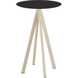 Klapptisch Essentials, B:70cm H:109,2cm T:70cm, schwarz, Stahl/HPL Tischplatte, Garten, Tische, "Infinity", in verschiedenen Ausführungen