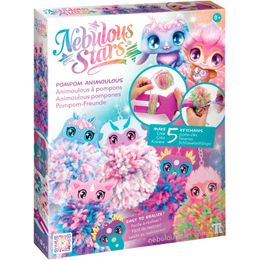 NEBULOUS STARS Kinder Kreativset "Nebulous Stars, Pom-Pom Animoulous"bunt, Kreativsets