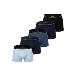 BOSS Herren Boxershorts "Boxershort Trunk 5P Essential 5er Pack", Gr. S, schwarz, Obermaterial: 95% Baumwolle CO. 5% Elasthan EL., Unterhosen