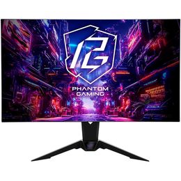 Asrock Curved-Gaming-LED-Monitor "PGO32UFS", B:61cm H:36,7cm T:9,3cm, schwarz, Monitore