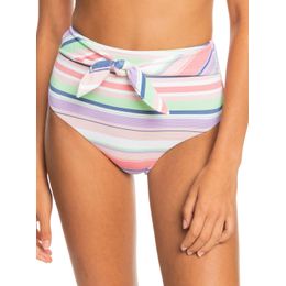 Roxy Damen Bikini-Hose "Endless Swell", blau, Gr. S, 95% Nylon, 5% Elasthan, Badehosen
