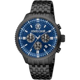 Roberto Cavalli Herren Quarzuhr "Men", schwarz, Armbanduhren, Armbanduhr, Herrenuhr, analog