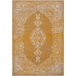 Teppich Hanse Home, B:160cm H:9mm L:230cm, gelb, Polypropylen (PP), Wohnzimmer, Teppiche, "Meridional", Orientalisch, Orient, Kurzflor, Wohnzimmer,