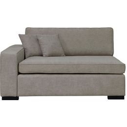 Sofaelement Home Affaire, B:140cm H:86cm T:130cm, beige, 100% Polyester, Polsterelemente, "Skara XXL", Modul XXL - zum eigenen Zusammenstellen,