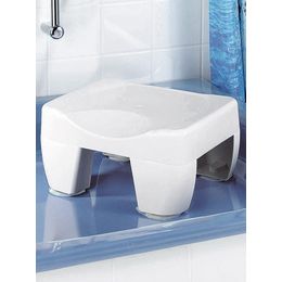 Badhocker, wei&szlig;, Hocker
