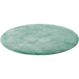 Badematte, H:20mm, gr&uuml;n, WECON HOME BASICS, Polyester, Badematten, "Joris", waschbar, viele Gr&ouml;&szlig;en, Badezimmerteppich, uni