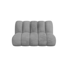 2-Sitzer, B:155cm H:84cm T:108cm, grau, LeGer Home by Lena Gercke, 100% Polyester, Sofas, "Priya Designersofa, moderne Steppung, auch in Boucl&eacute;",