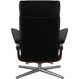 Relaxsessel stressless, B:84cm H:100cm T:73cm, schwarz, Leder BATICK: BATICK ist ein leicht korrigiertes, durchgef&auml;rbtes und genarbtes M&ouml;belleder,
