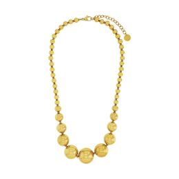 JOOP! JOOP Damen Collier "2039773", Edelstahl, L: 45 B: 6mm, gold, Edelstahl, B:6mm, Halsketten