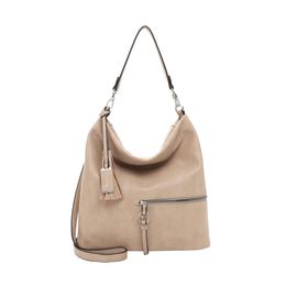 Tamaris Damen Beuteltasche "Beutel TAS Nele", beige, Polyurethan, Taschen
