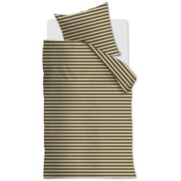 Bettw&auml;sche vtwonen, gr&uuml;n, Biber, Obermaterial: 100% Baumwolle, Bettw&auml;sche, "vtwonen Pyjamas"