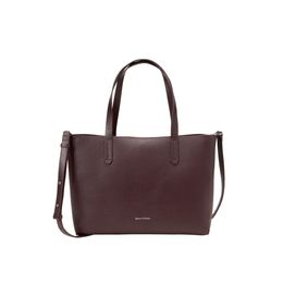 Marc O'Polo MARC O'POLO Damen Shopper "aus genarbtem Rindleder", lila, Leder, Taschen