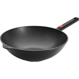 Wok "Eco Logic QXR", &Oslash; 32cm + H&ouml;he 10cm, schwarz, WOLL MADE IN GERMANY, Pfannen