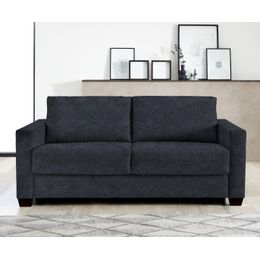Schlafsofa Bali, B:195cm H:20cm, grau, 100% PES, Kinderzimmer, Sofas, "Denver, Dauerschläfer", in 140er und 160er Breite, inkl. Ergoflex-Unterfederung